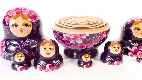 matryoshka set stock footage video 100 royalty free 7988173