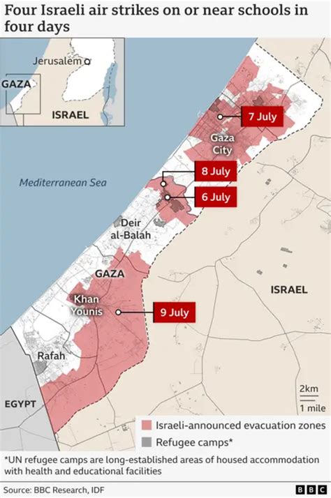 Israeli Strike Kills At Least 29 At Gaza Displacement Camp