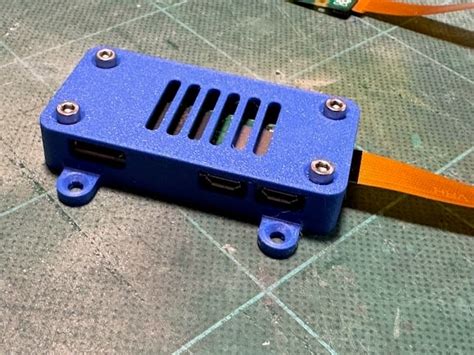 Raspberry Pi Zero 2w Case And Rotating Camera Stand By Adamow Download Free Stl Model