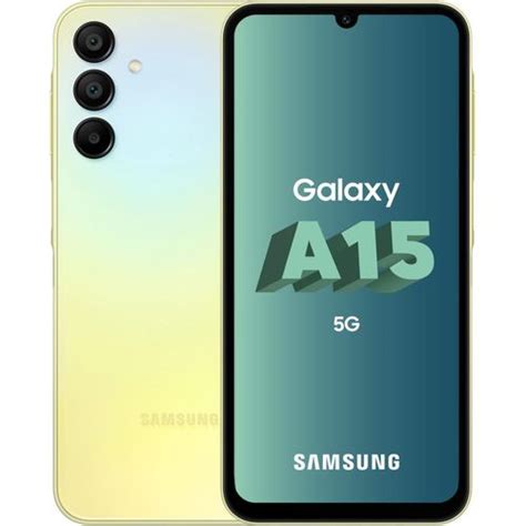 Smartphone Samsung Galaxy A15 5g Lime 128 Go Smartphone But