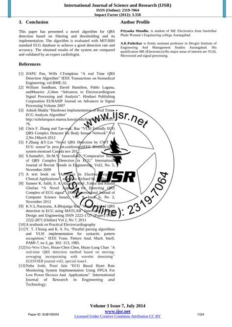 Pdf Design Of An Effective Algorithm For Ecg Qrs Detection
