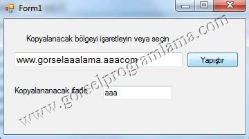 Gorsel Programlama textBoxın Özellikleri VB Net Ders 16
