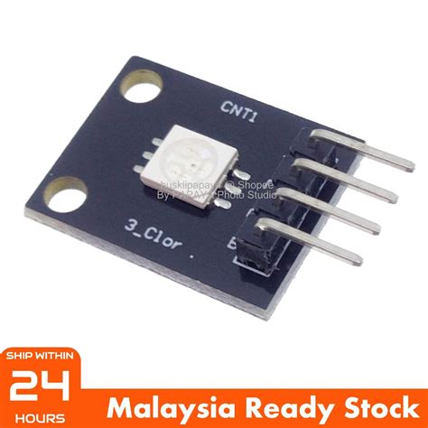 [best] 3 Color Led Smd Rgb Board Module 5v For Arduino Shopee Malaysia