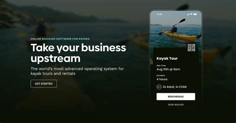 Kayak Rental And Tour Booking Software Peek Pro