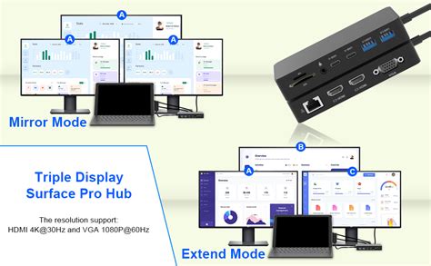 Surface Dock Surface Docking Station In Triple Display Microsoft Surface Dock With HDMI