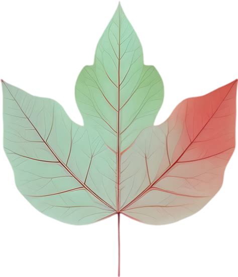 An Image Of A Stylized Leaf AI Generated PNG An Image Of A Stylized Leaf AI Generated PNG