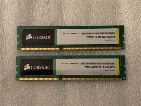 KIT GB Corsair ValueSelect X GB Acheter Sur Ricardo