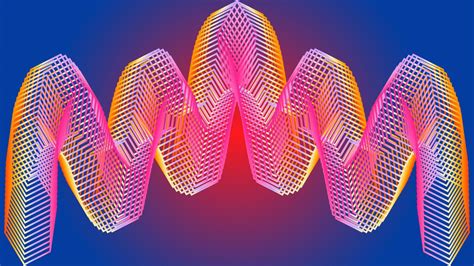 Waveform Colorful Abstract Geometric Structure Background 52261888 Vector Art At Vecteezy