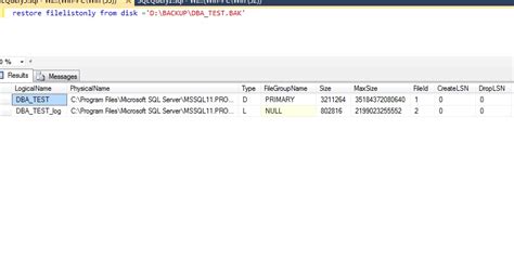 Filelistonly And Headeronly Find Sql Server Version From Backup And