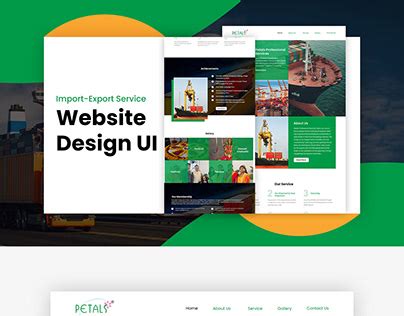 Export Import Ui Design Projects Photos Videos Logos Illustrations And Branding Behance