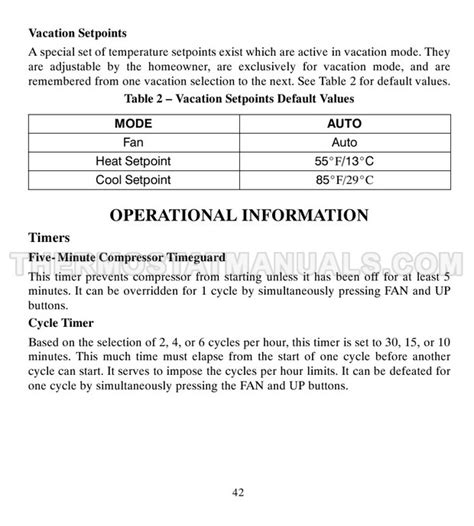 Carrier Tp Php01 A Performance Edge Thermostat Installation Instructions