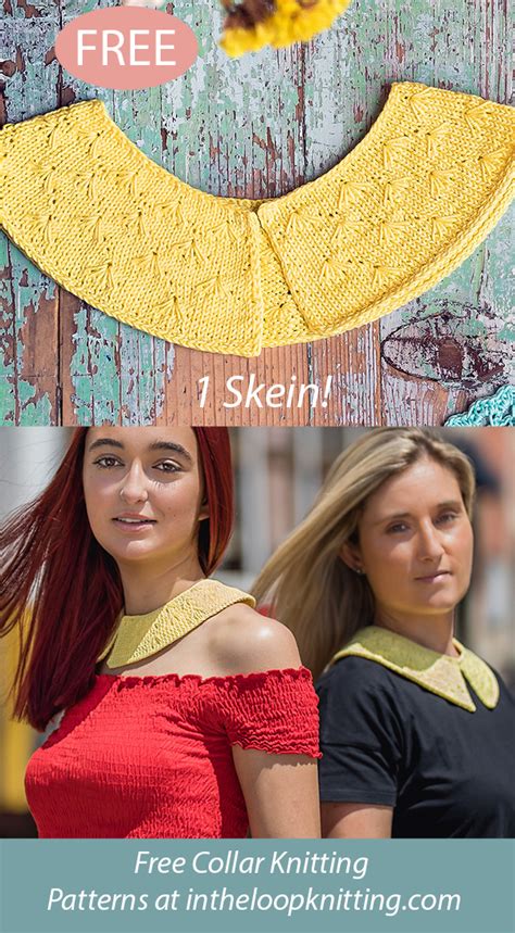 Collar Knitting Patterns In The Loop Knitting