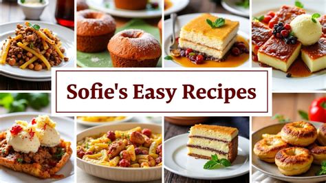 Sofies Easy Recipes Kitchen Inspirations Sofierecipesofficial Profile Pinterest
