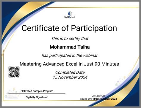 Mohammad Talha Khan On Linkedin Advancedexcel Webinar Skilldevelopment Lifelonglearning