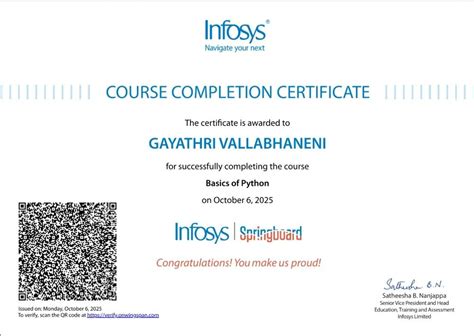 Infosysspringboard Python Programming Continuouslearning