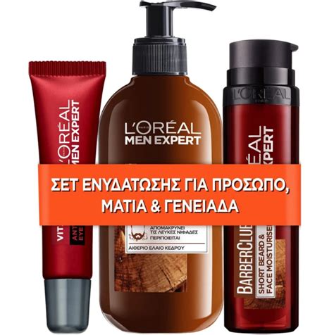 Loreal Paris Set Men Expert Barberclub Beardface And Hair Wash Gel 200ml