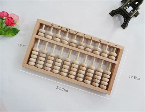 10 Column Wooden Chinese Abacus Abacus Universe