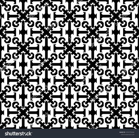 Monochrome Pattern Design Your Design Background Stock Vector Royalty Free 1810779244