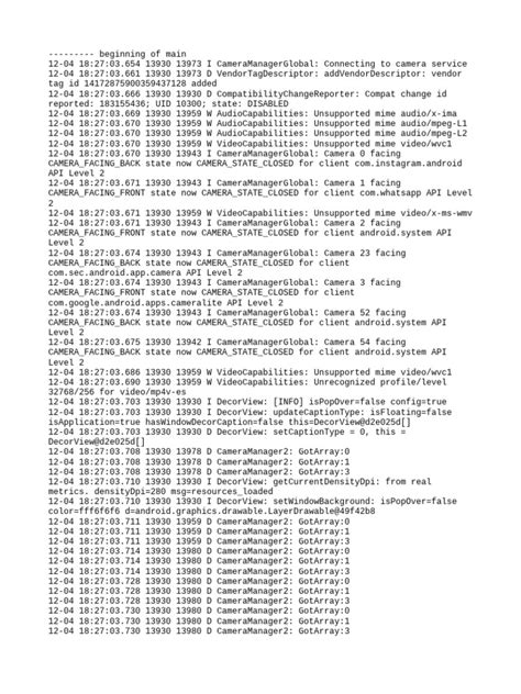 Log Cat 1701689223535 Pdf Java Programming Language Computer Architecture