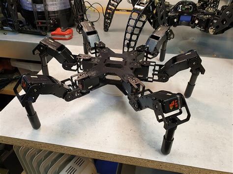 lynxmotion ses v2 hexapod robot legged robots robotshop community