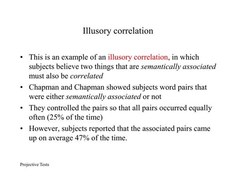 Ppt Projective Tests Powerpoint Presentation Free Download Id5153
