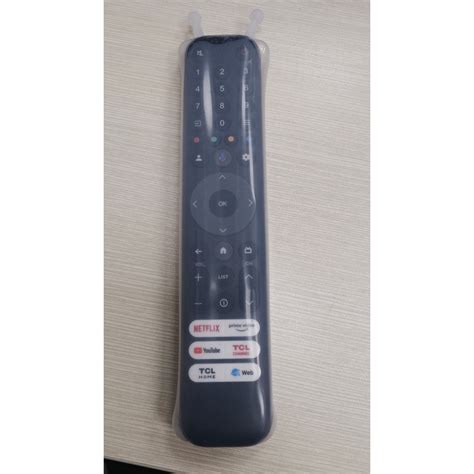 TCL RC833 Universal Remote Transparent Silicone Case P Anasonic Smart TV LED Series LCD Cover