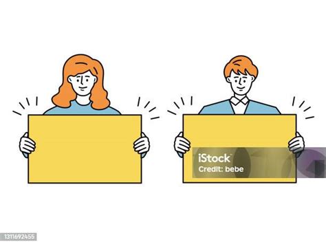 프리젠 테이션 회의 마케팅 비즈니스 본 벡터 일러스트 확인 주의 패널 플립 보드 헤드 라인 개념에 대한 스톡 벡터 아트 및 기타 이미지 Istock