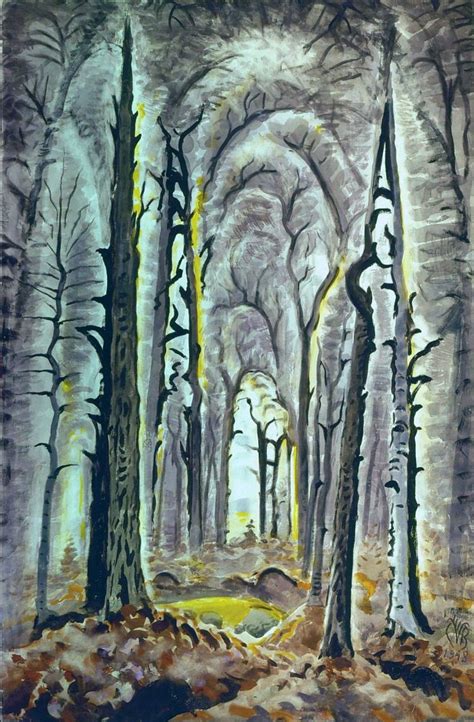 Charles Burchfield The Shimmer Of Nature — Dop