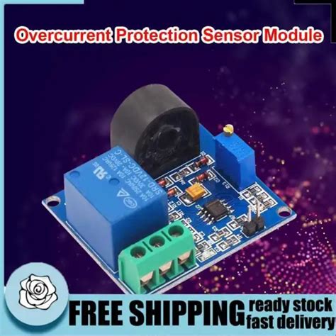 12v Current Detection Sensor Module 5a Relay Overcurrent Over Current
