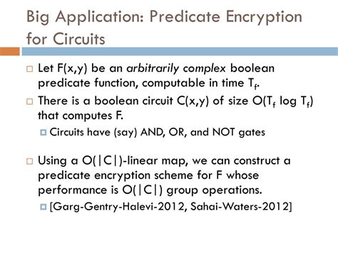Ppt Cryptographic Multilinear Maps Applications Construction