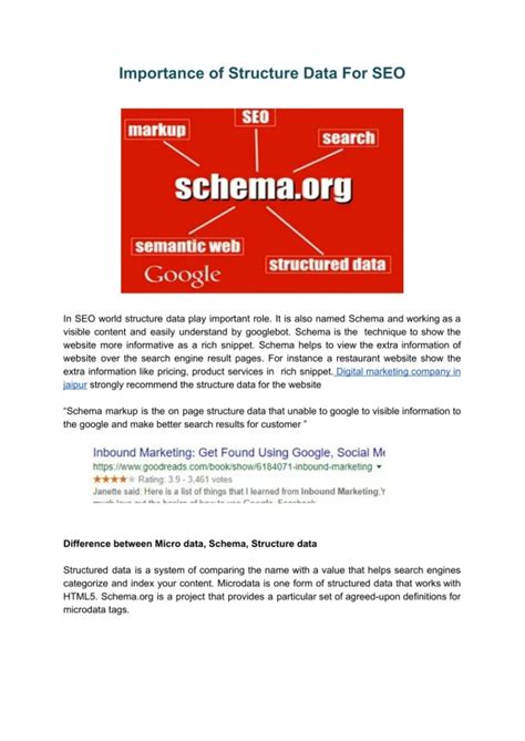 Ppt Importance Of Structure Data For Seo Powerpoint Presentation