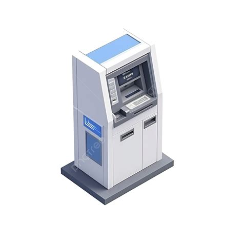 아이소메트릭 Atm 3d 렌더링 계정 통화 기계 Png 일러스트 및 이미지 에 대한 무료 다운로드 Pngtree