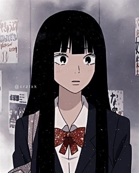 Anime Girl With Bangs Black Hair