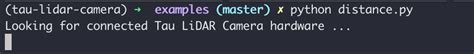 Example Programs Hang Looking For Tau Camera Hardware When Here Is An