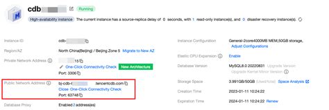 Public Network Connection Failed Tencent Cloud