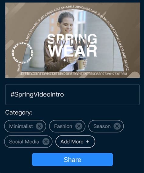 Spring Video Intro Templates Contest