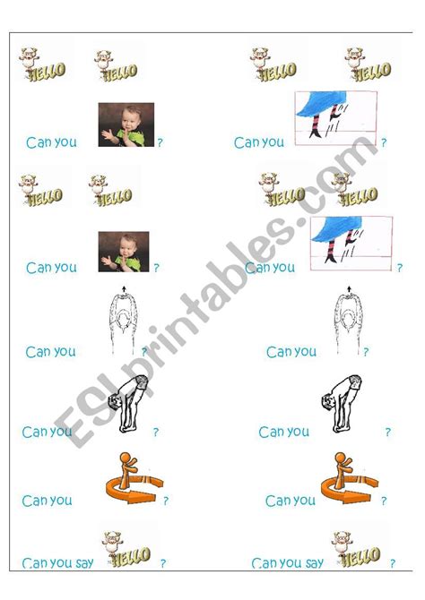 Hello Hello Song ESL Worksheet By Solangepmb
