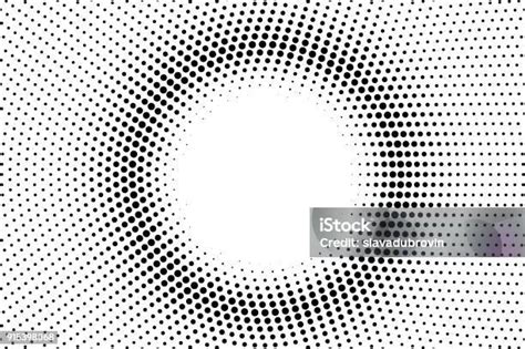 블랙 화이트 텍스처를 점선 추상 하프톤 벡터 배경입니다 단면도에 대한 스톡 벡터 아트 및 기타 이미지 단면도 점박이 하프톤 Istock