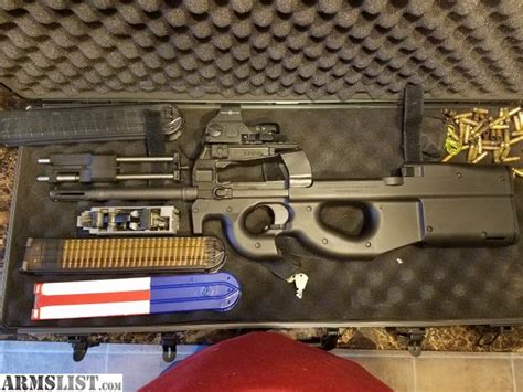 ARMSLIST For Sale Fn Ps With Rare Original Gen Trigger Pack Gray Body Pack Black Hammer