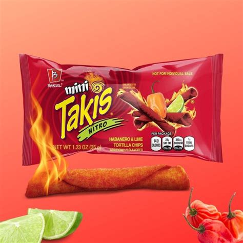 Salgadinho Mini Takis Nitro Tortilla Chips México 35g Mercadolivre
