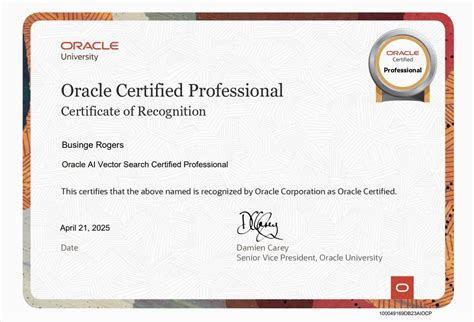 Oracle23ai Oracledb Oracle Businge Rogers 14 Comments