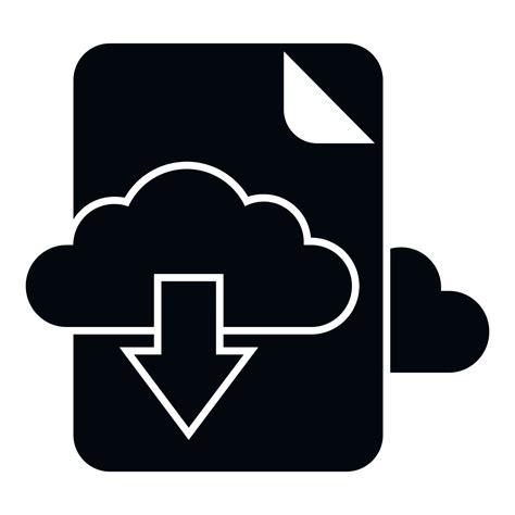 Backup File Icon Simple Vector Data Cloud 17326399 Vector Art At Vecteezy
