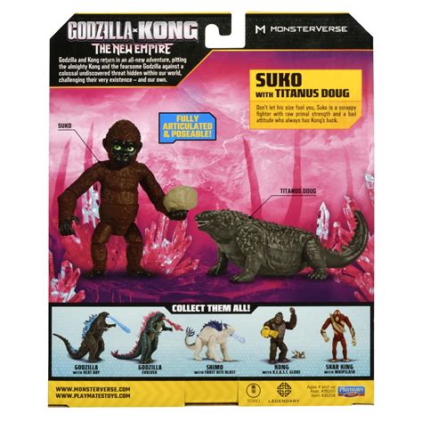Monsterverse Godzilla X Kong The New Empire 8cm Suko With Titanus Doug