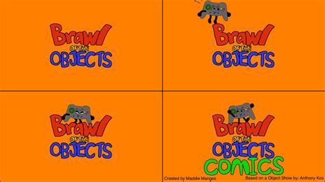 Brawl Of The Objects Comics Intro By Alexiscurry On Deviantart