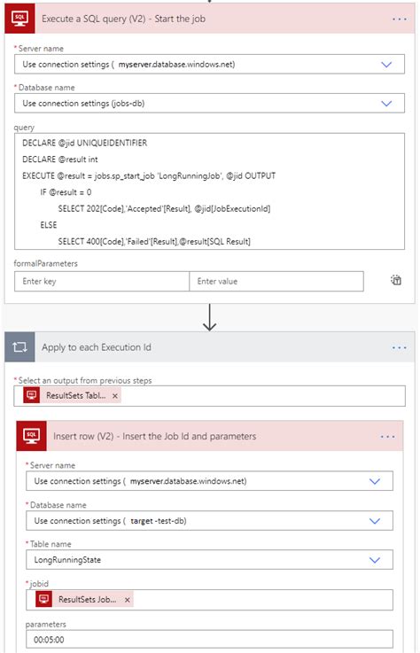 Long Running Sql Stored Procedures In Logicapps Azure Aggregator