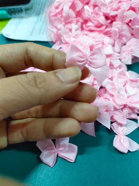 โบว์จิ๋วแบบ Ribbin By Bowii เหรียญโปรยทาน พวงมาลัยริบบิ้น