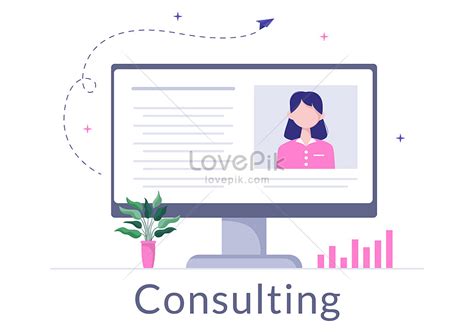 사업 계획 컨설팅 그림 일러스트 무료 다운로드 Lovepik