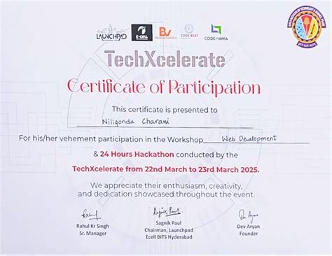 Hackathon2025 Bits Webdevelopment Nodejs Reactjs Eventtech Charani Niligonda