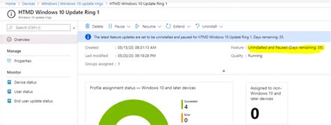 Troubleshooting Uninstall Windows Feature Update Using Intune Policies Device Management Blog