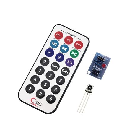 IR Sensor Module With Remote And Battery IRREMOTEMOD